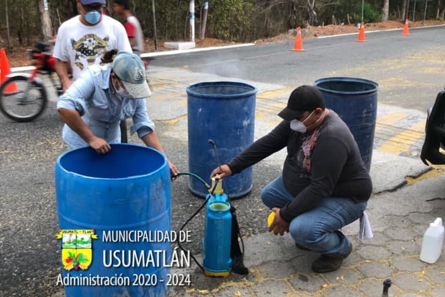 IMPLEMENTANDO MEDIDAS DE CONTROL SANITARIO – Municipalidad de Usumatlan